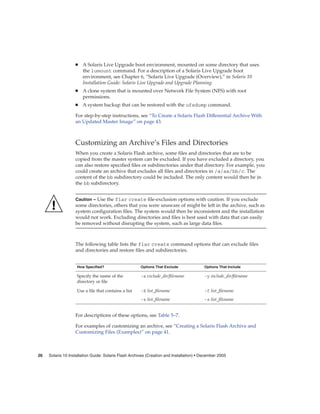 Solaris 10-installation-guide-solaris-flash-archives2794 | PDF