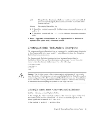 Solaris 10-installation-guide-solaris-flash-archives2794 | PDF