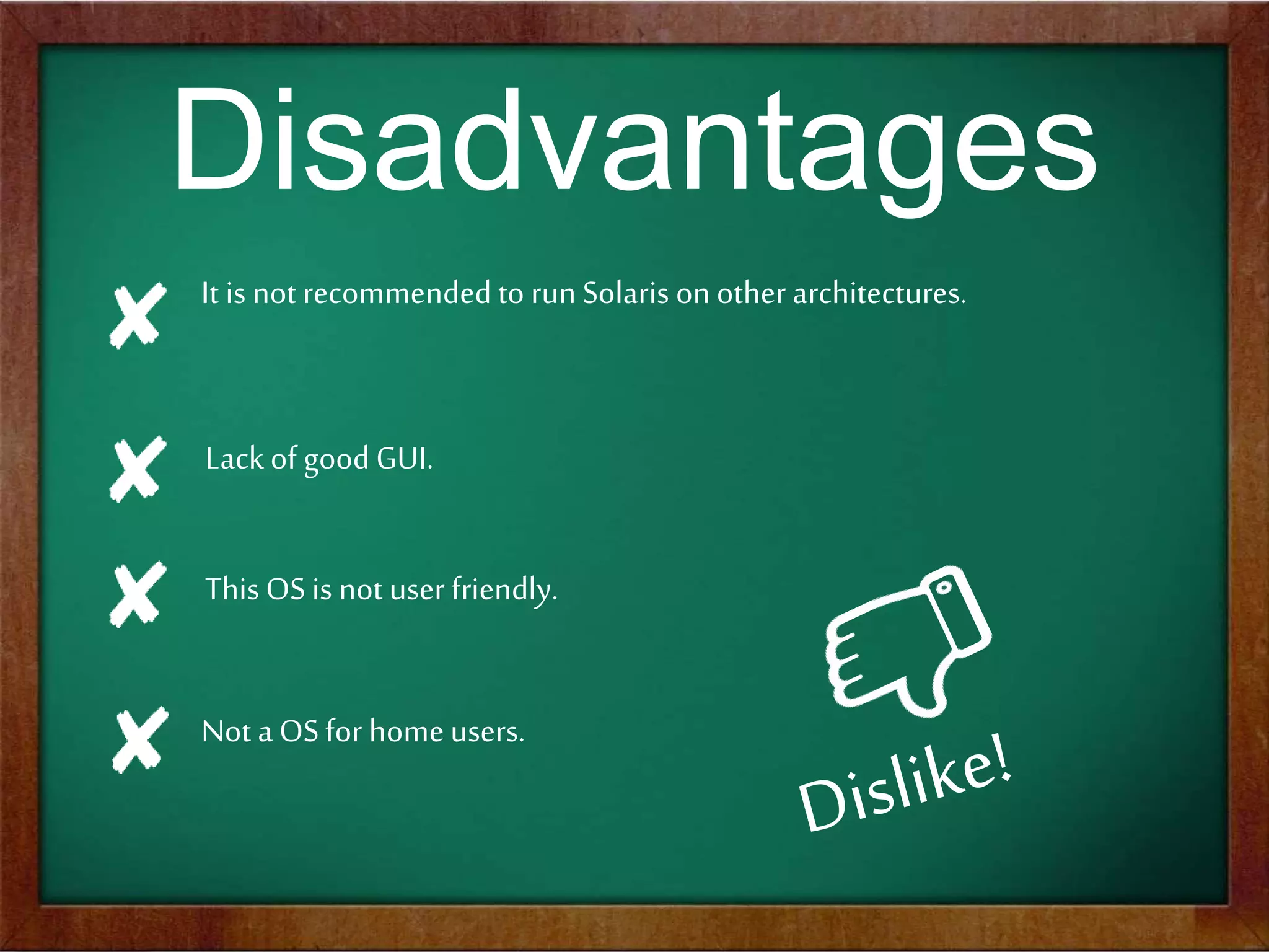 Solaris Operating System | PPTX