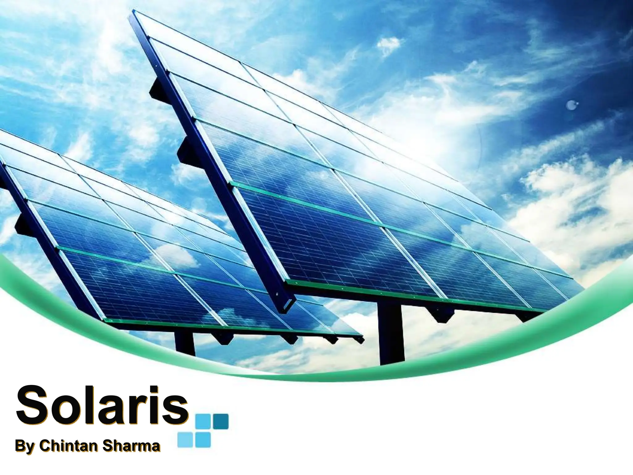 Solaris.pptx Making and functioning of solar tracker | PPTX