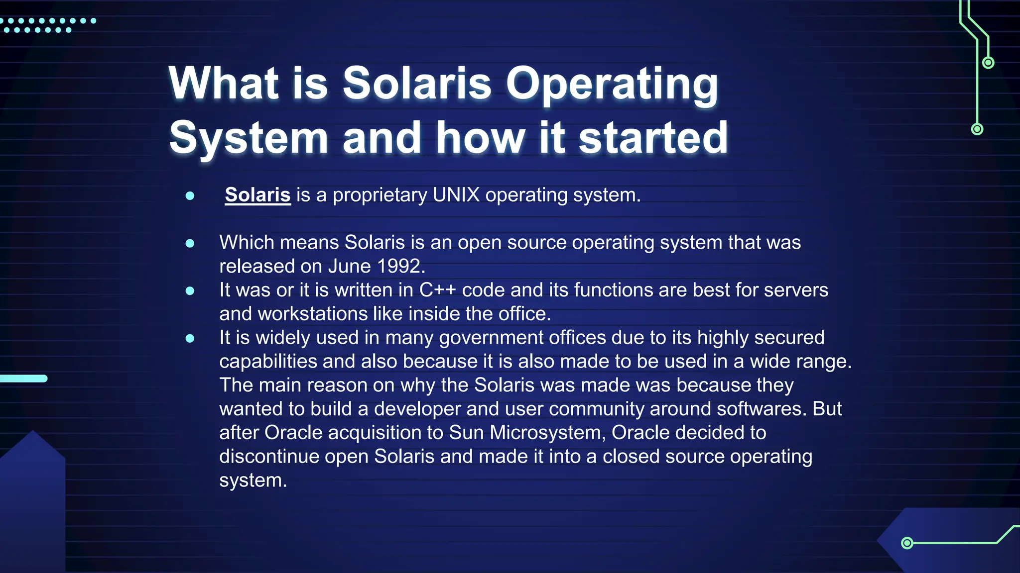Solaris OperatingSystem ofacomputer.pptx