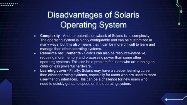 Solaris OperatingSystem ofacomputer.pptx