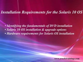 solaris 10 administration training | solaris 10 training | solaris 10 ...