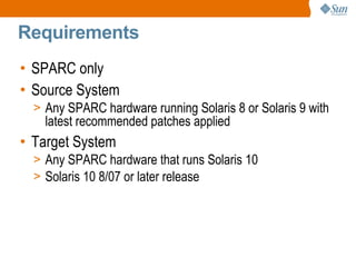Solaris 8 containers and solaris 9 containers customer presentation | PPT