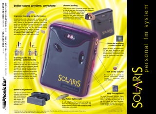 Solaris Brochure | PPT