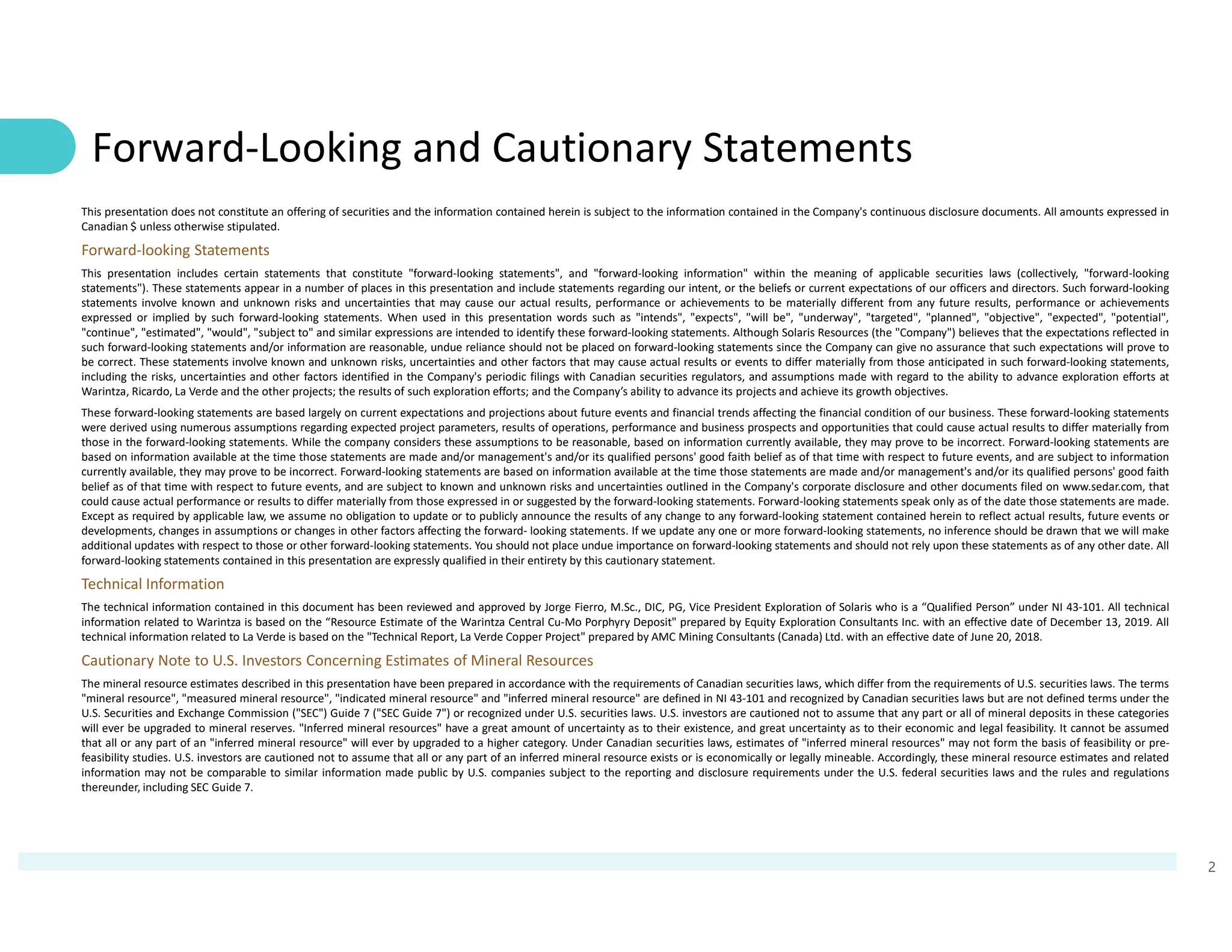 Solaris Resources Corporate Presentation | PPT