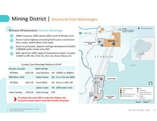 Solaris Resources - November 2022 | PDF | Commodities | Economy