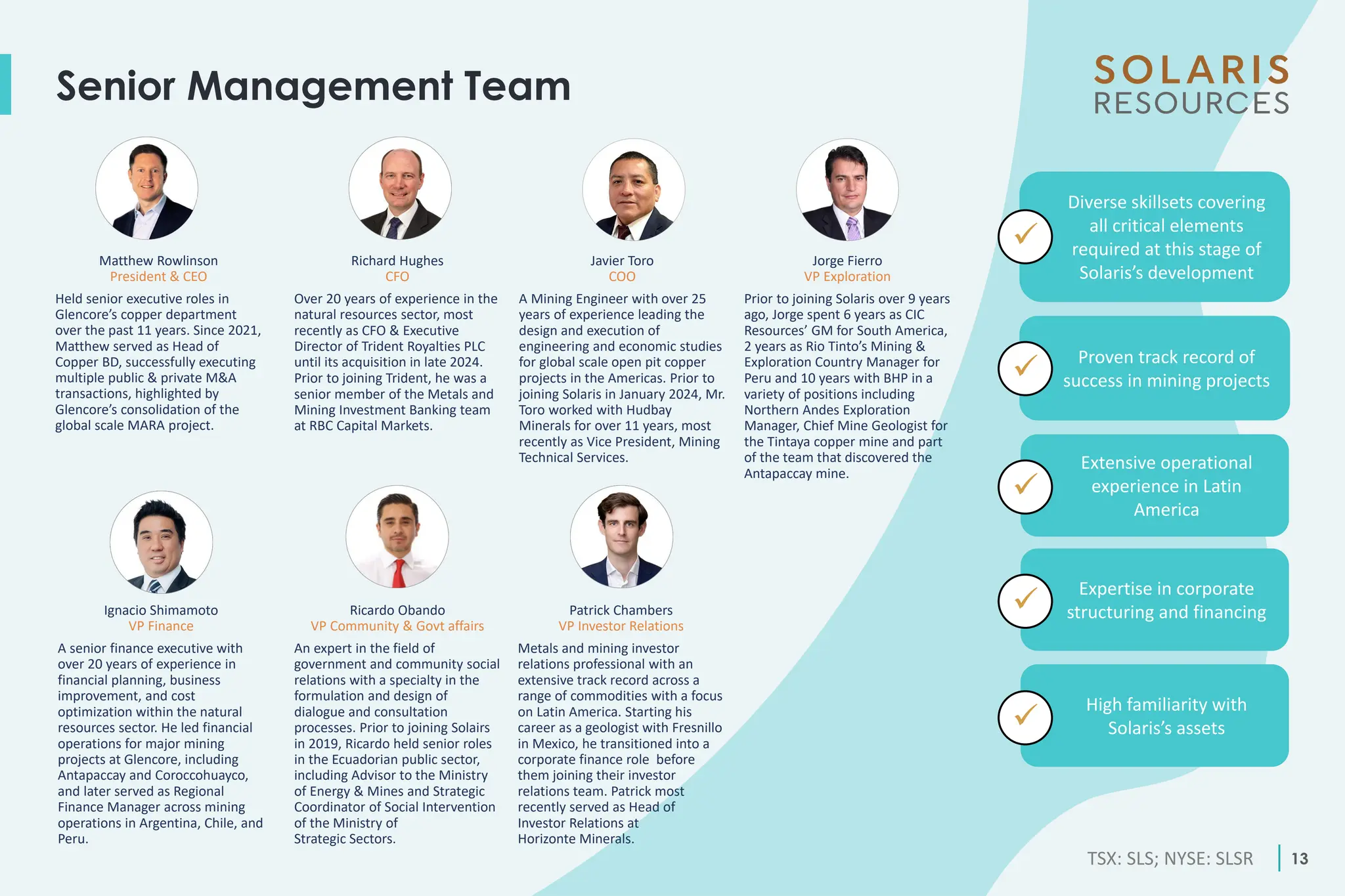 Solaris Resources Corporate Presentation - February 2025 | PDF
