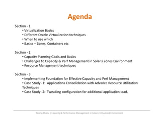Capacity & Performance Management in Solaris Virtualized Environment | PDF