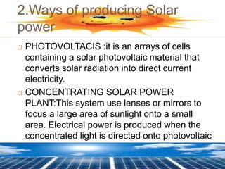 Solarized business project for Saving Money | PPT