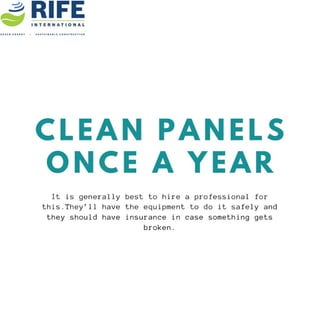 Solar PV maintenance | PDF