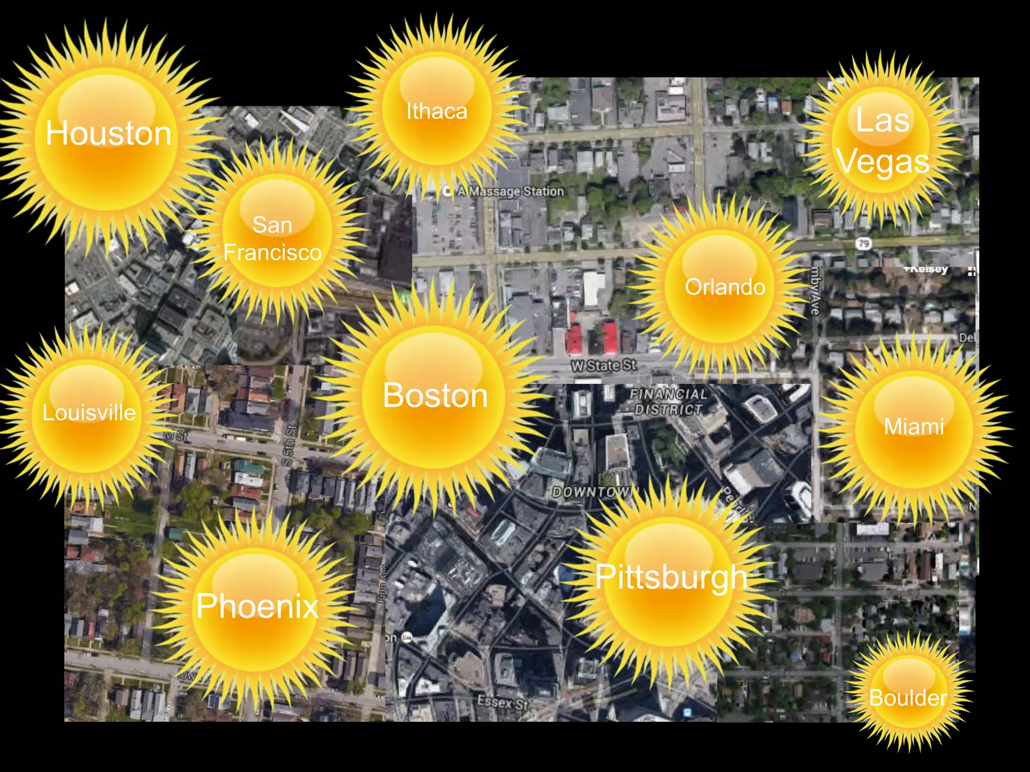 Solar Map for Data Science Hackathon 2015 | PPT
