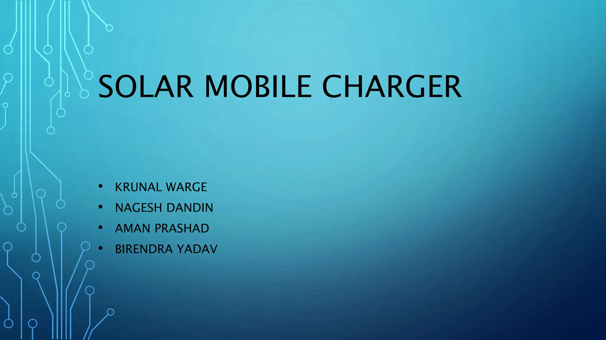 SOLAR MOBILE CHARGER.pptx
