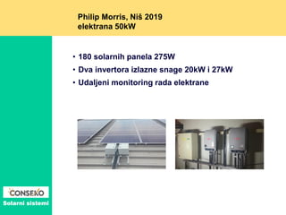 Solarne elektrane conseko resenja za ustedu energiju, miodrag vukovic | PPT