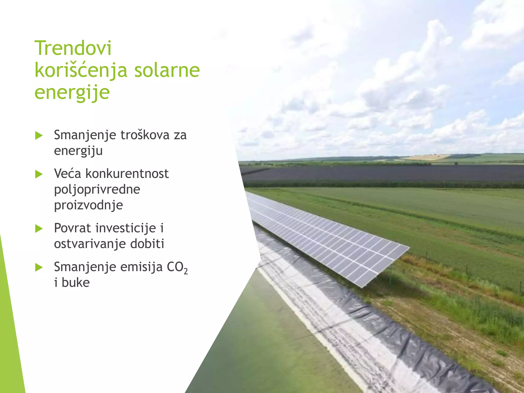 Solarno navodnjavanje u vojvodini | PPT