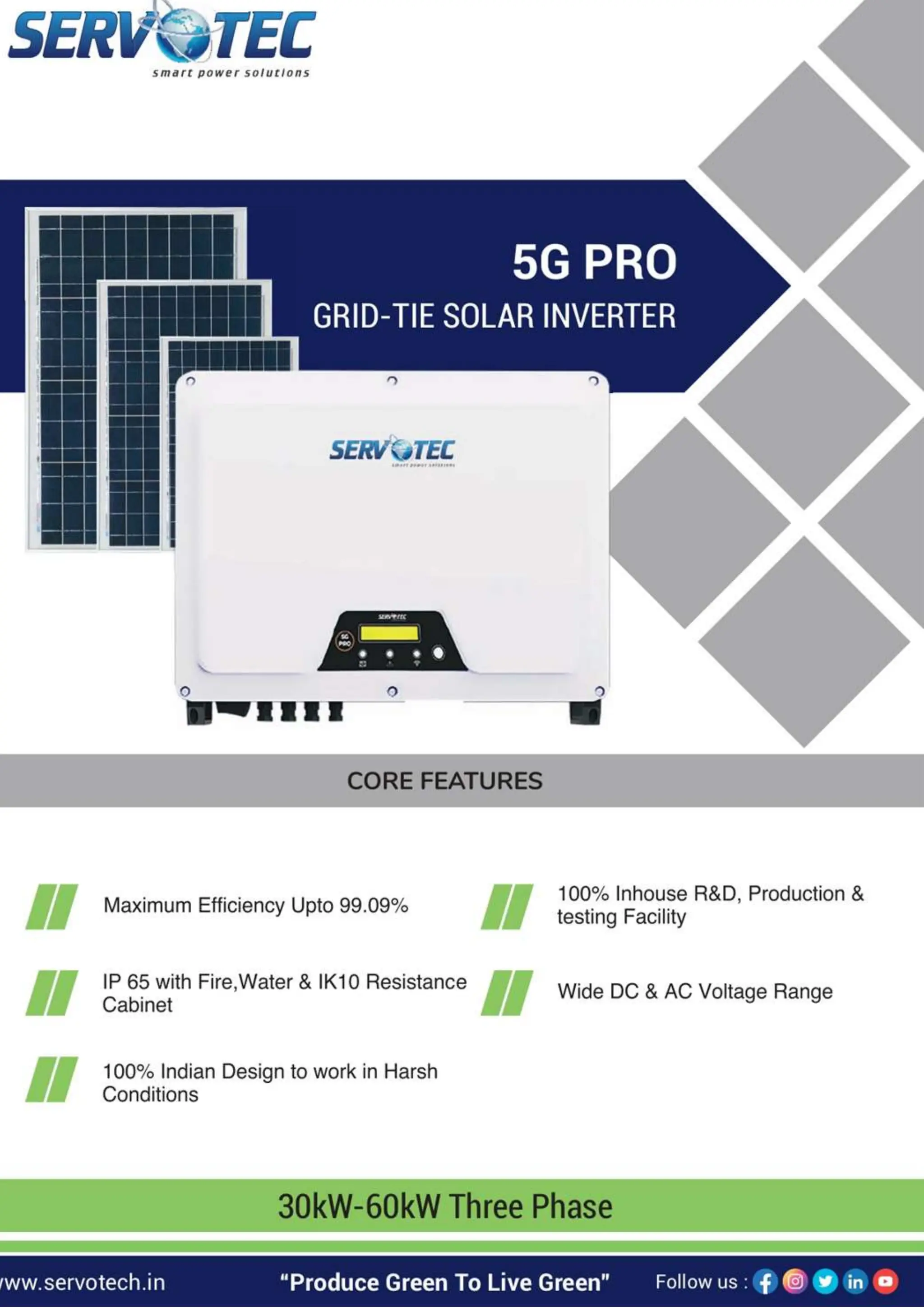 Solar On Grid Inverter (Grid Tie) Catalogue.pptx