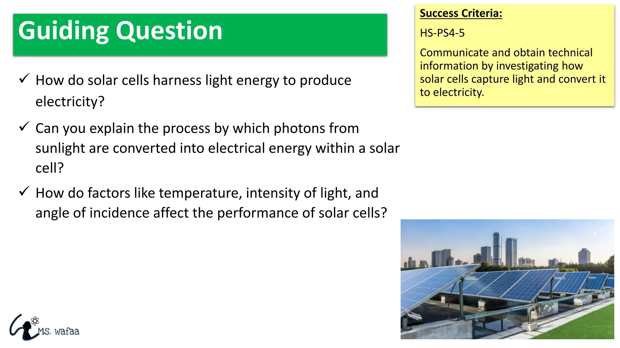 Solar Energy-Solar Panel lesson with activity.pptx