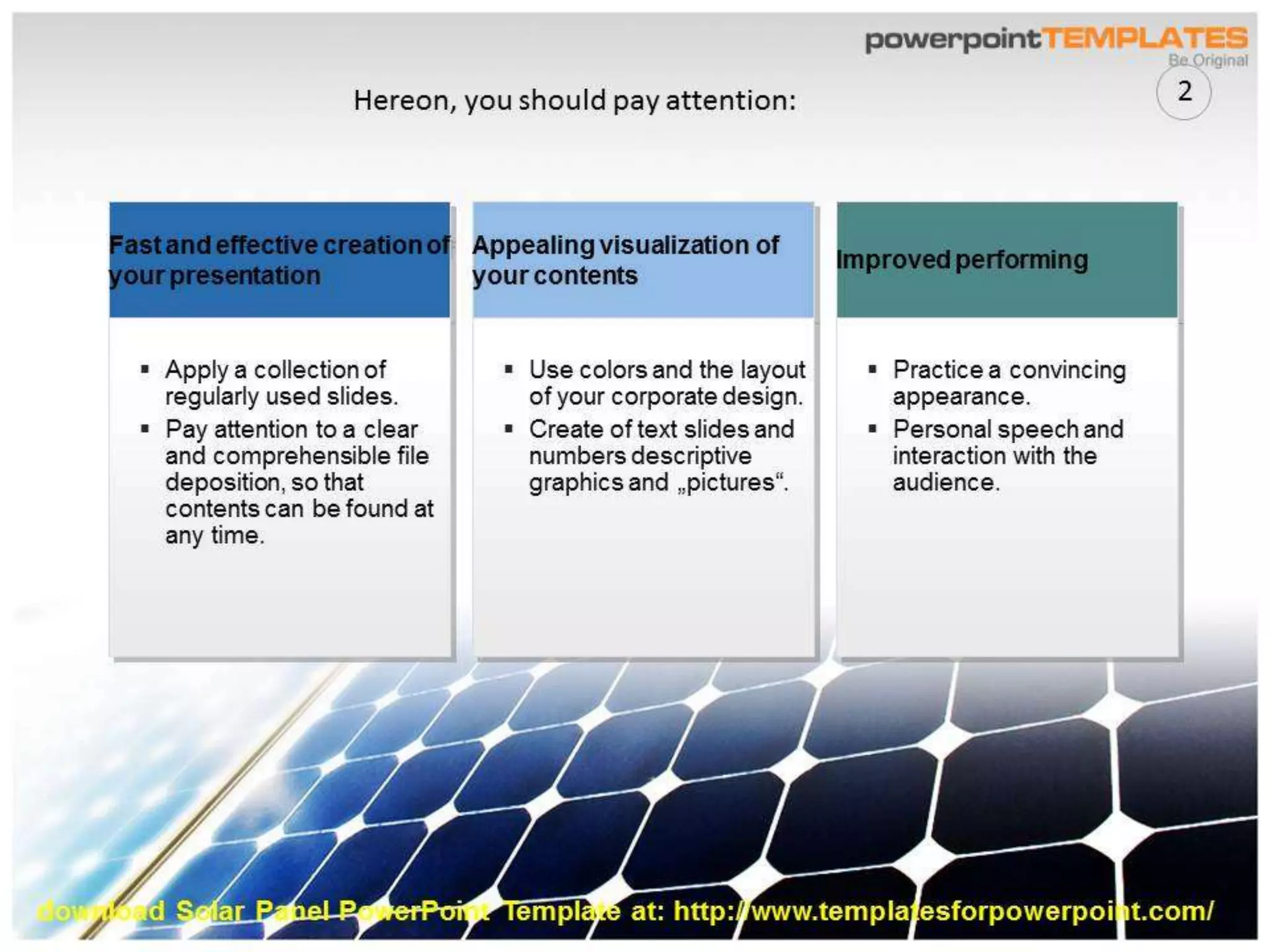 Solar Panel Powerpoint Template - templatesforpowerpoint.com