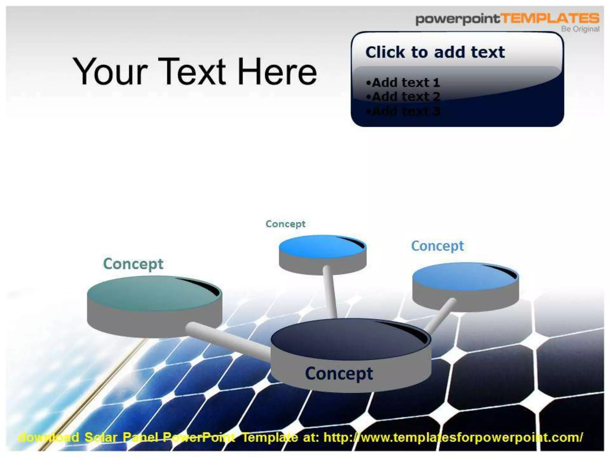 Solar Panel Powerpoint Template - templatesforpowerpoint.com