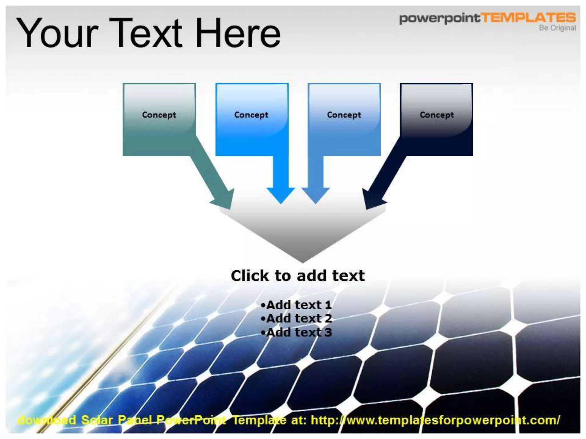 Solar Panel Powerpoint Template - templatesforpowerpoint.com