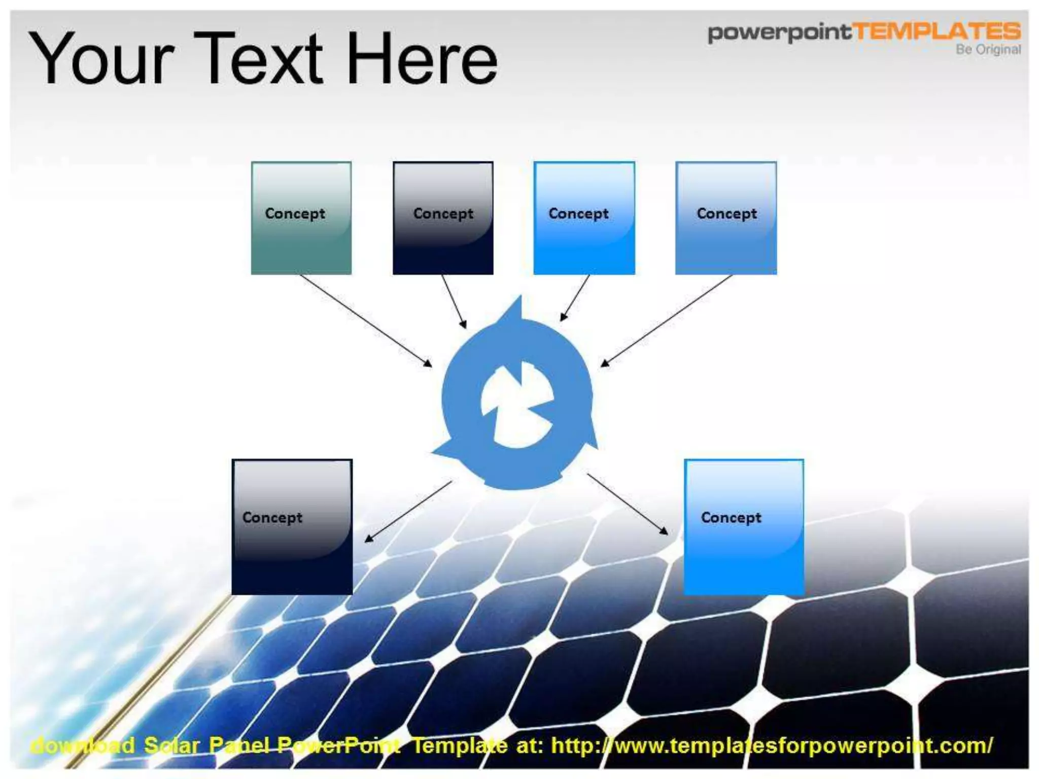 Solar Panel Powerpoint Template - templatesforpowerpoint.com