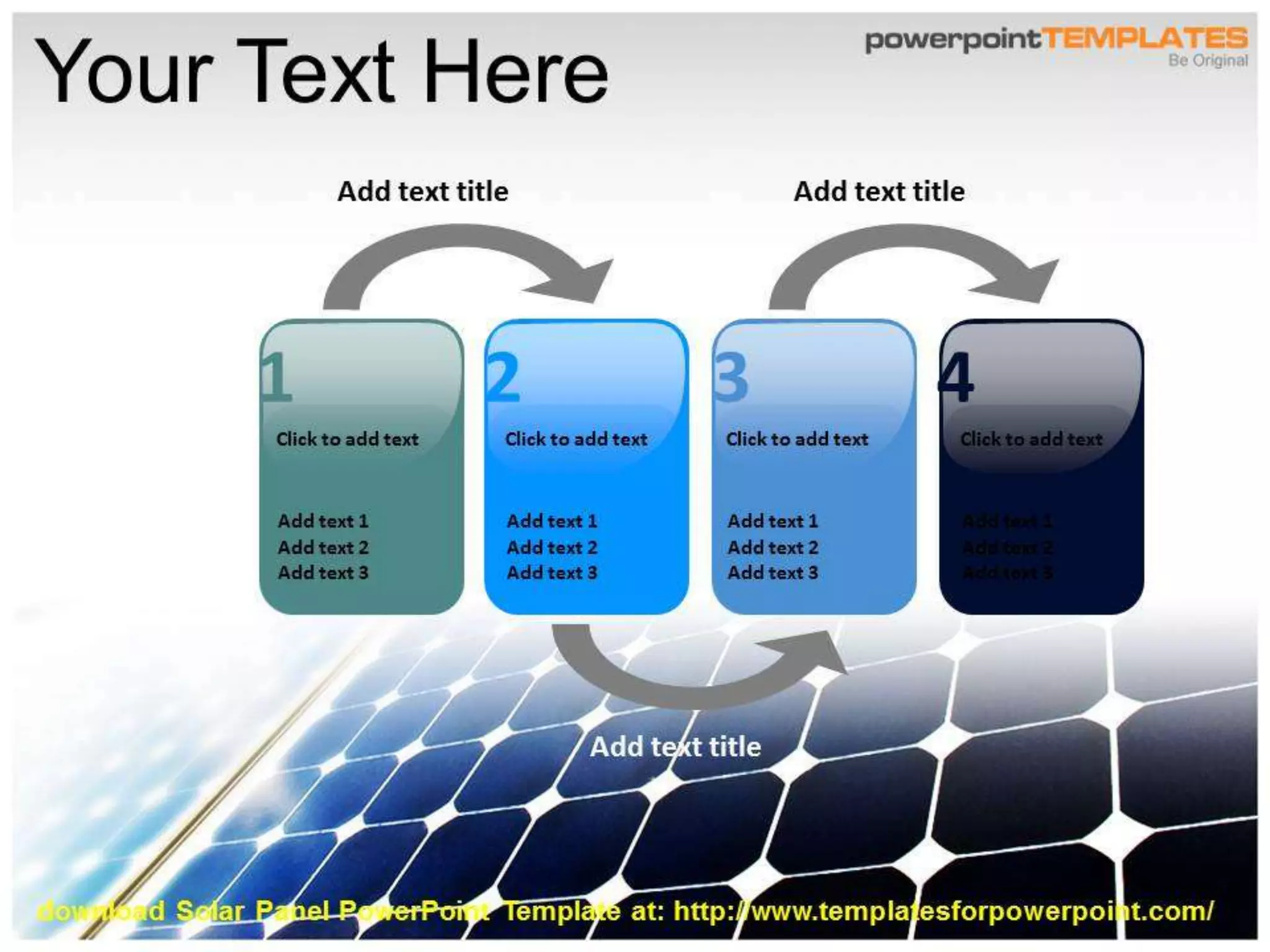 Solar Panel Powerpoint Template - templatesforpowerpoint.com