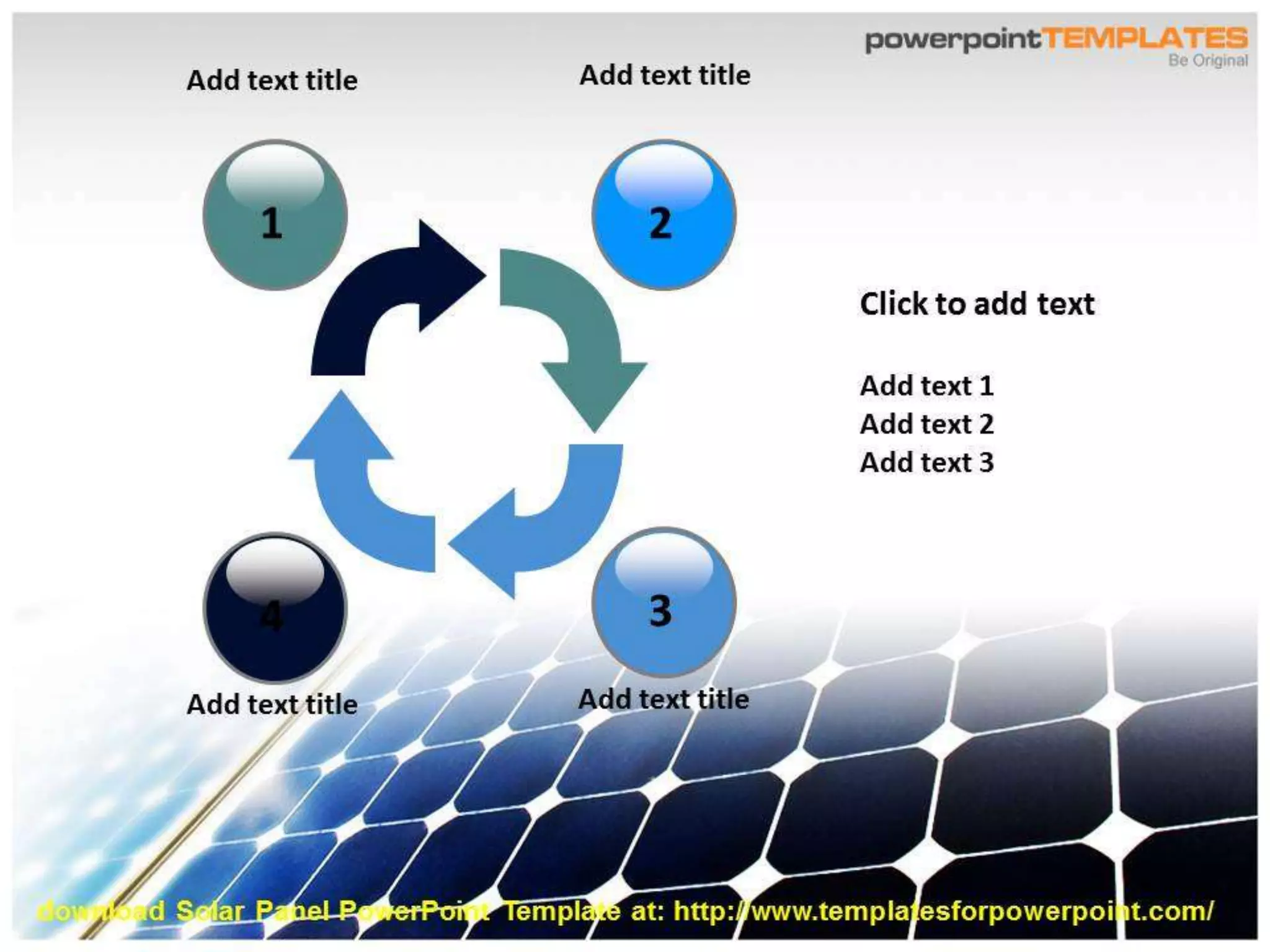 Solar Panel Powerpoint Template - templatesforpowerpoint.com