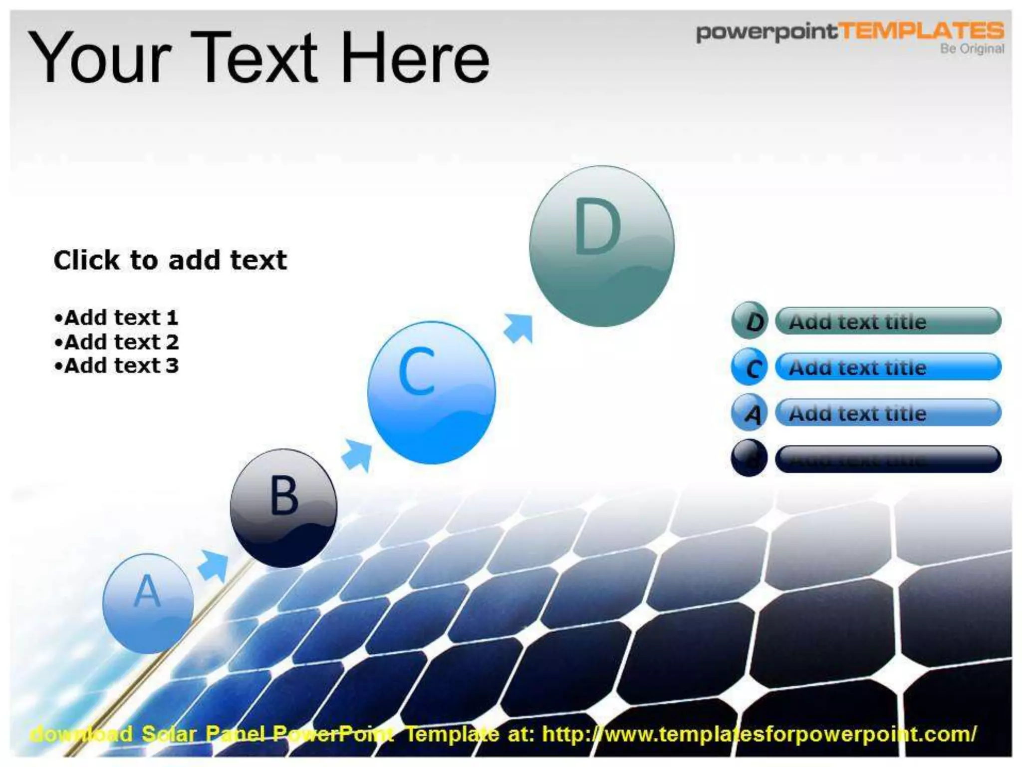 Solar Panel Powerpoint Template - templatesforpowerpoint.com