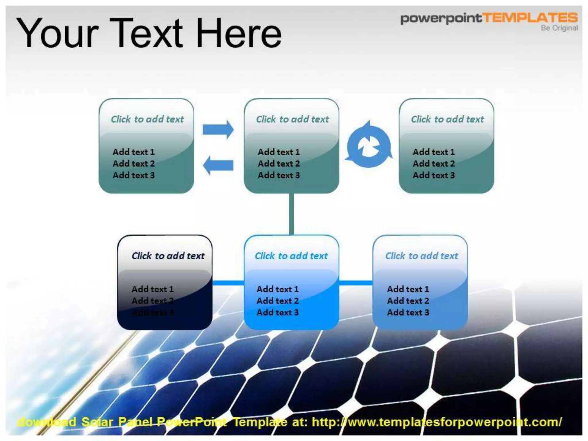 Solar Panel Powerpoint Template - templatesforpowerpoint.com