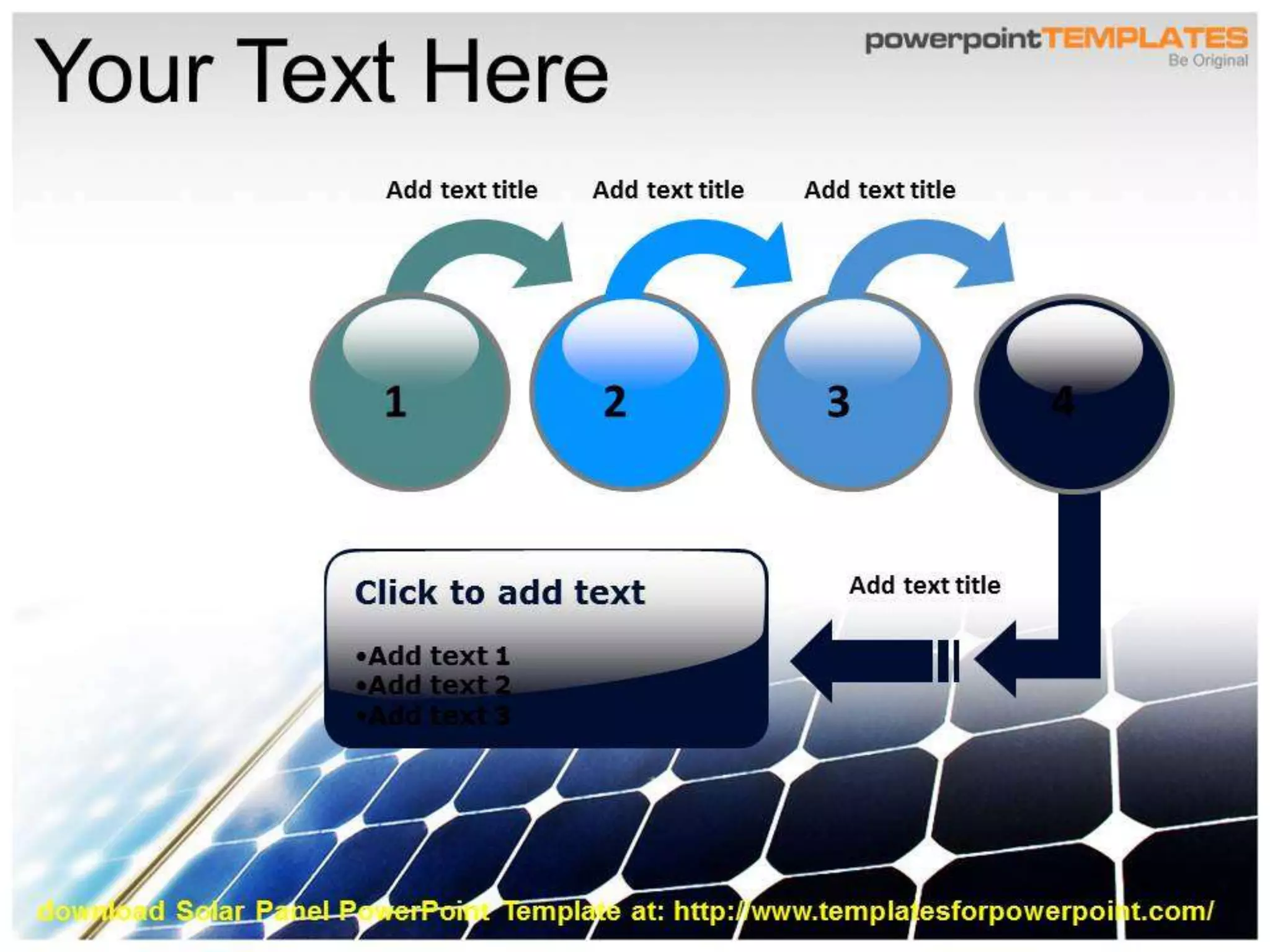 Solar Panel Powerpoint Template - templatesforpowerpoint.com