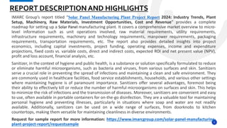 Solar Panel Manufacturing Plant Project Report.pptx