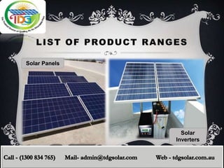 Solar Panel Perth | Solar Panels Perth Residential & Commercial | PPT