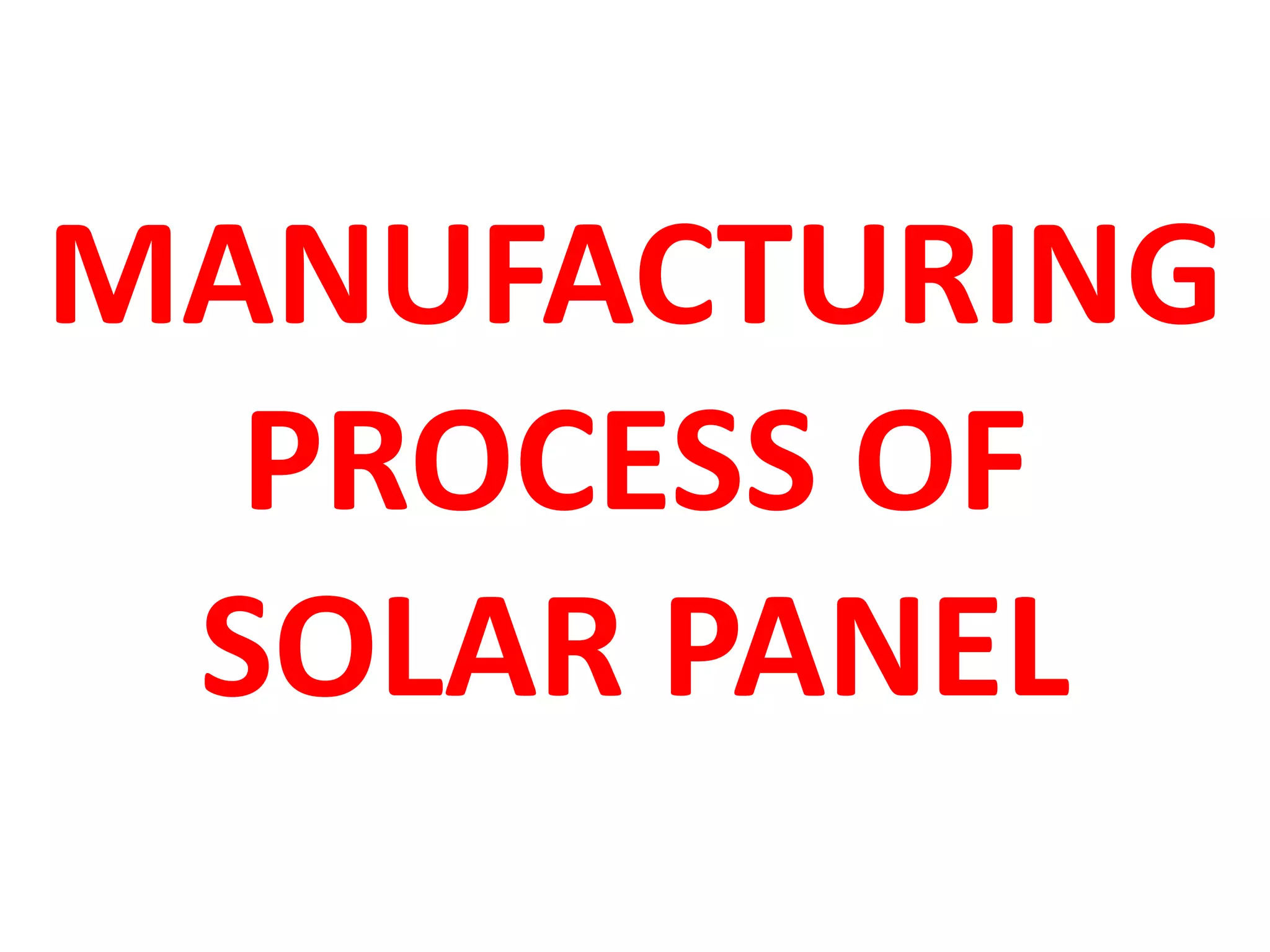 Solar panel ppt | PPTX