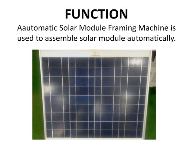 Solar panel ppt | PPTX | Home Appliances | Home & Garden