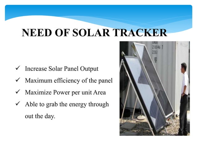 SUN Tracking Solar panel presentation | PPTX | Gas and Electric | Home ...