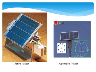SUN Tracking Solar panel presentation | PPTX