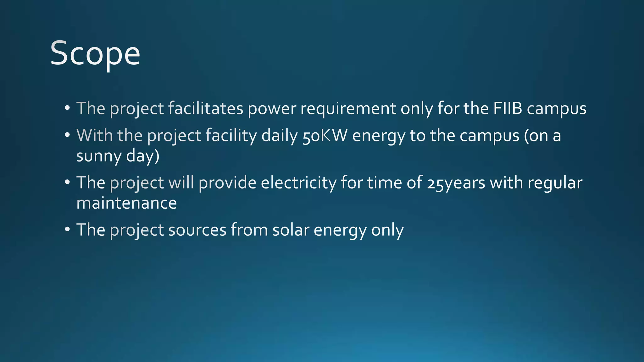 Solar panel project- project management | PPTX