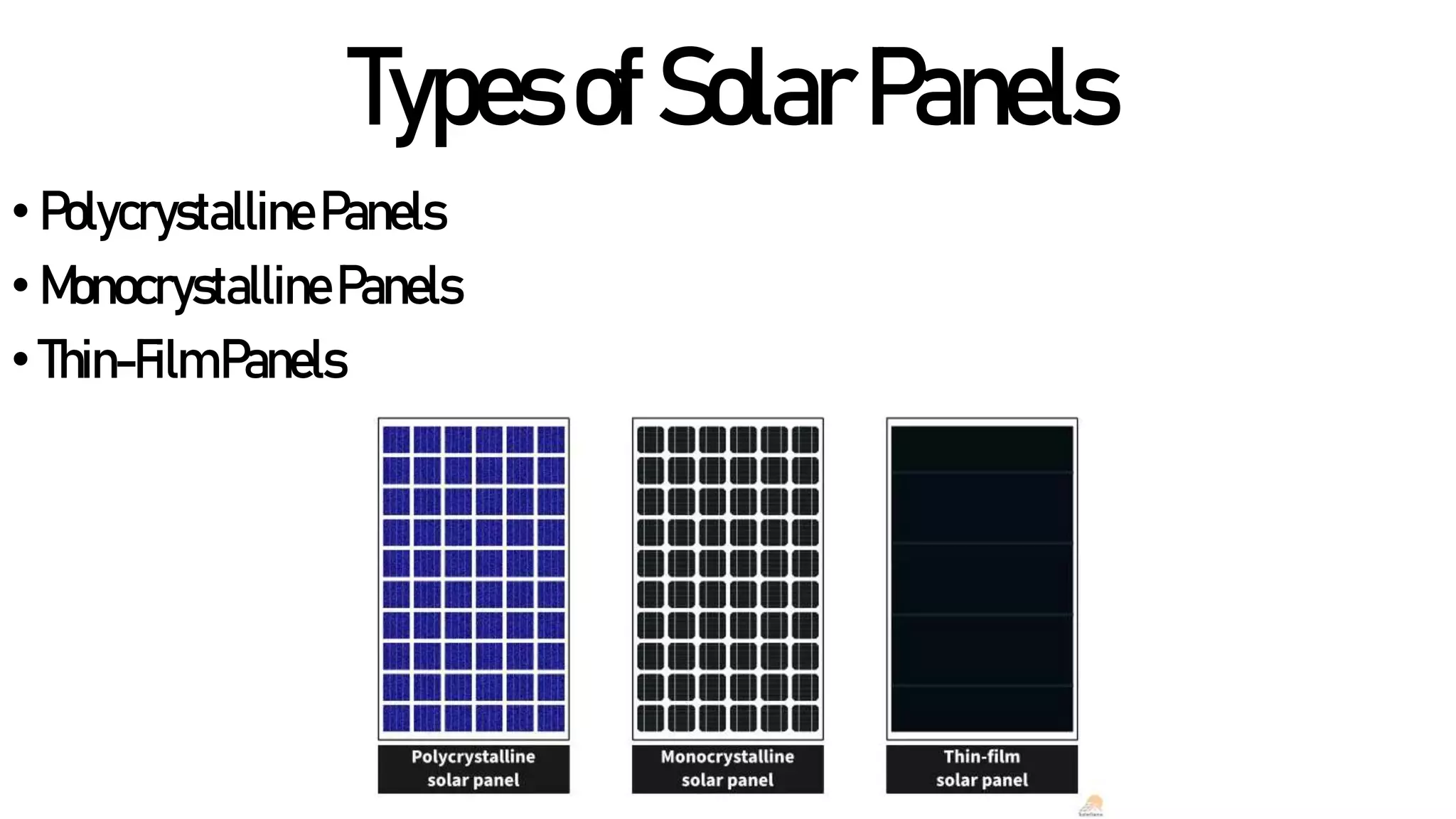 Solar Panels and Its Types | PPT