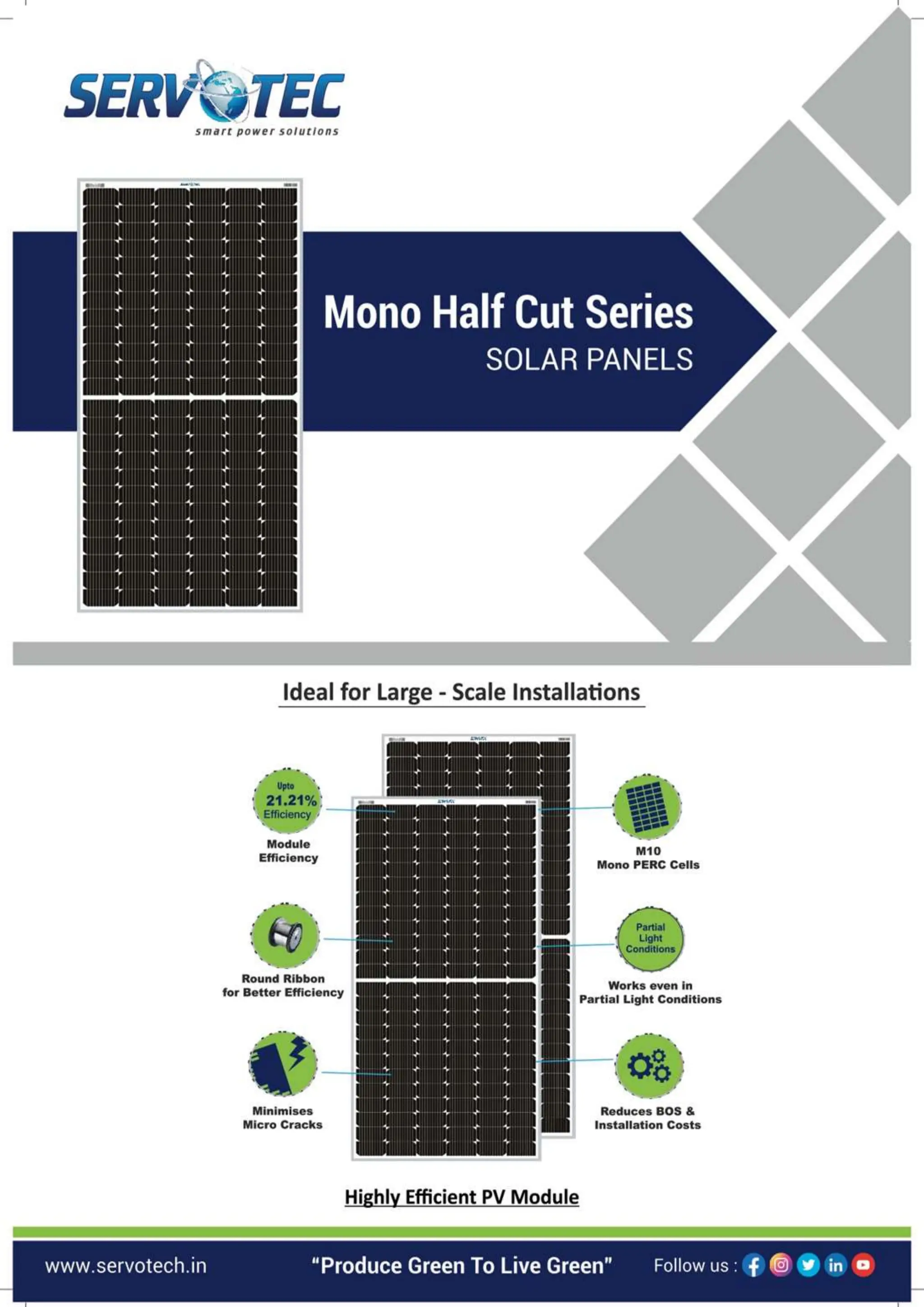 Servotech Solar Panels Catalog | PPTX