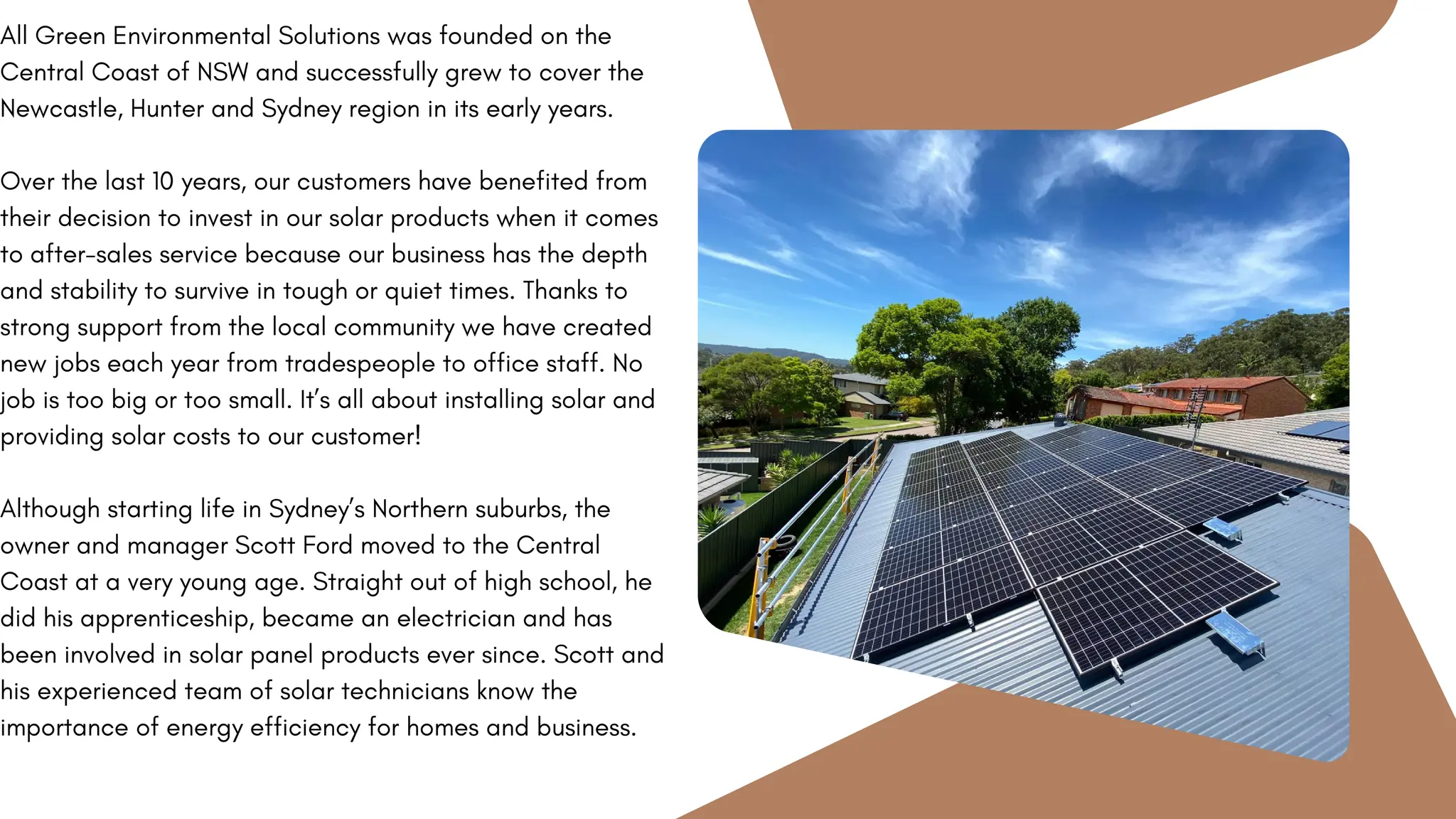 Solar Panels for Business - All Green Environmental Solutions | PDF