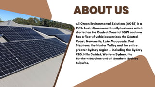 Solar Panels for Business - All Green Environmental Solutions | PDF