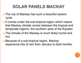 Solar panels mackay | PPT