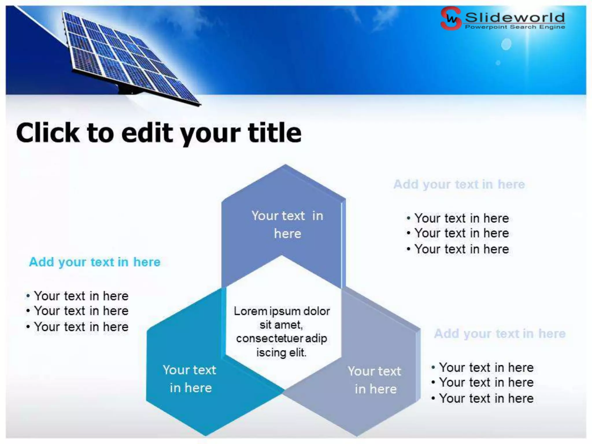 Solar Panels Powerpoint Template - Slideworld.com