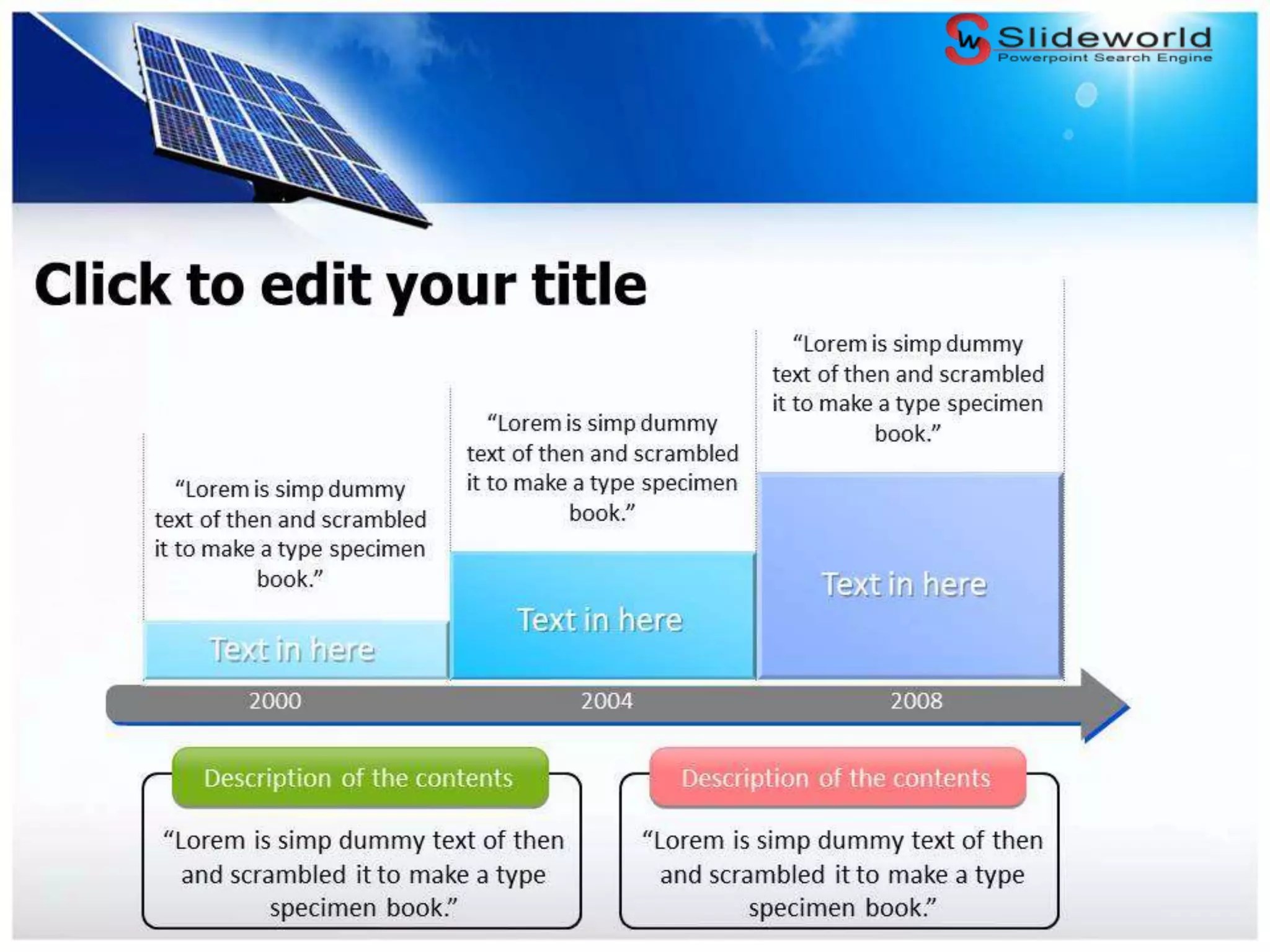 Solar Panels Powerpoint Template - Slideworld.com