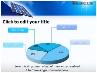 Solar Panels Powerpoint Template - Slideworld.com