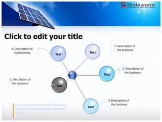 Solar Panels Powerpoint Template - Slideworld.com