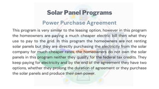 Solar Panel System and It's Plan | PPTX