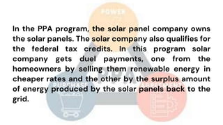 Solar Panel System and It's Plan | PPT
