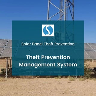 Solar Panel theft Protection Systems. | PDF
