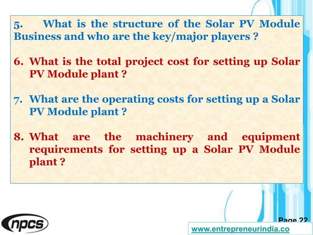 Solar Photovoltaic Module Industry, Solar PV Module Manufacturing Plant ...